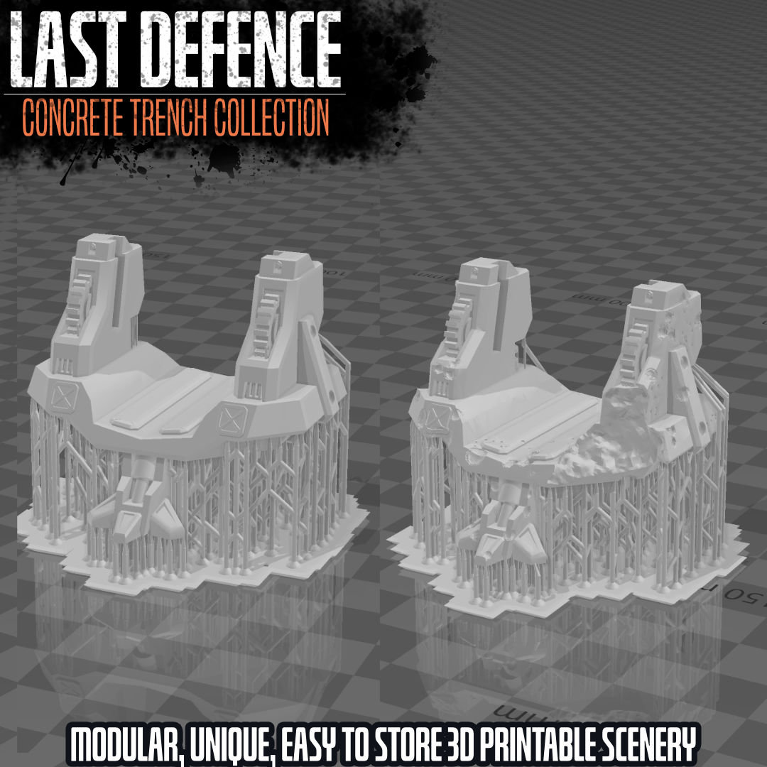 3D Printable Turret With Heavy Laser - Etsy