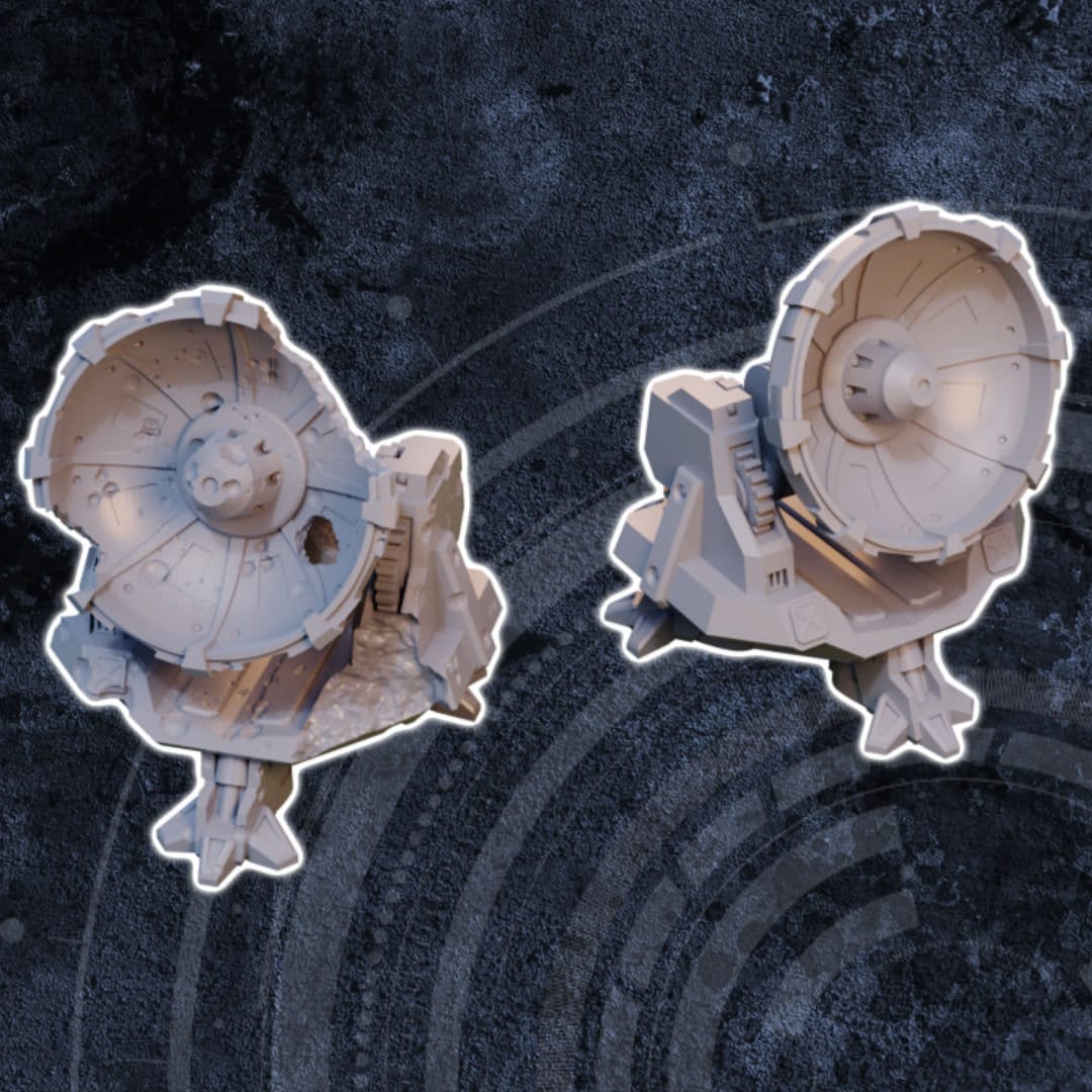 3D Printable Turret With Radar - Etsy