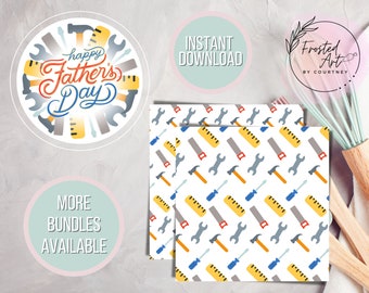 Happy Father's Day Tool Clipart, Digital Download, PNG JPG SVG, Eddie ...