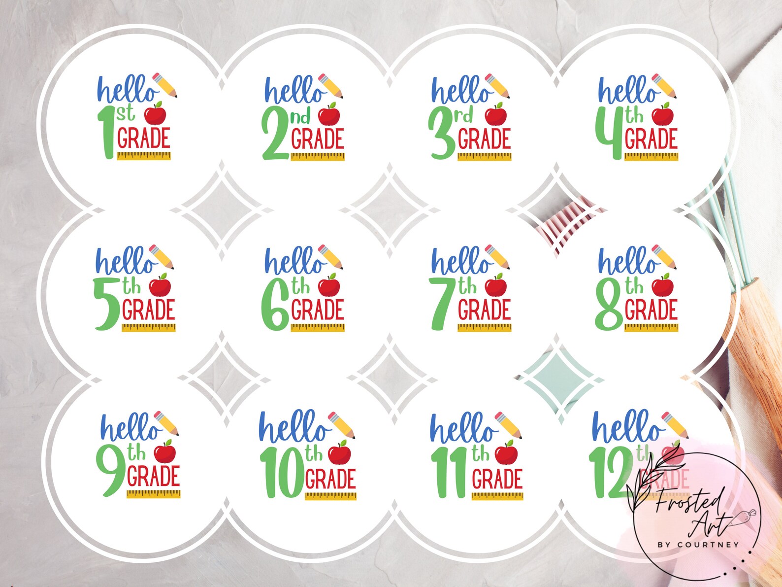 Back to School Clipart, Digital Download, PNG JPG, Eddie Printable ...