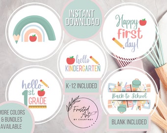 Back to School Clipart, Digital Download, PNG JPG, Eddie Printable ...