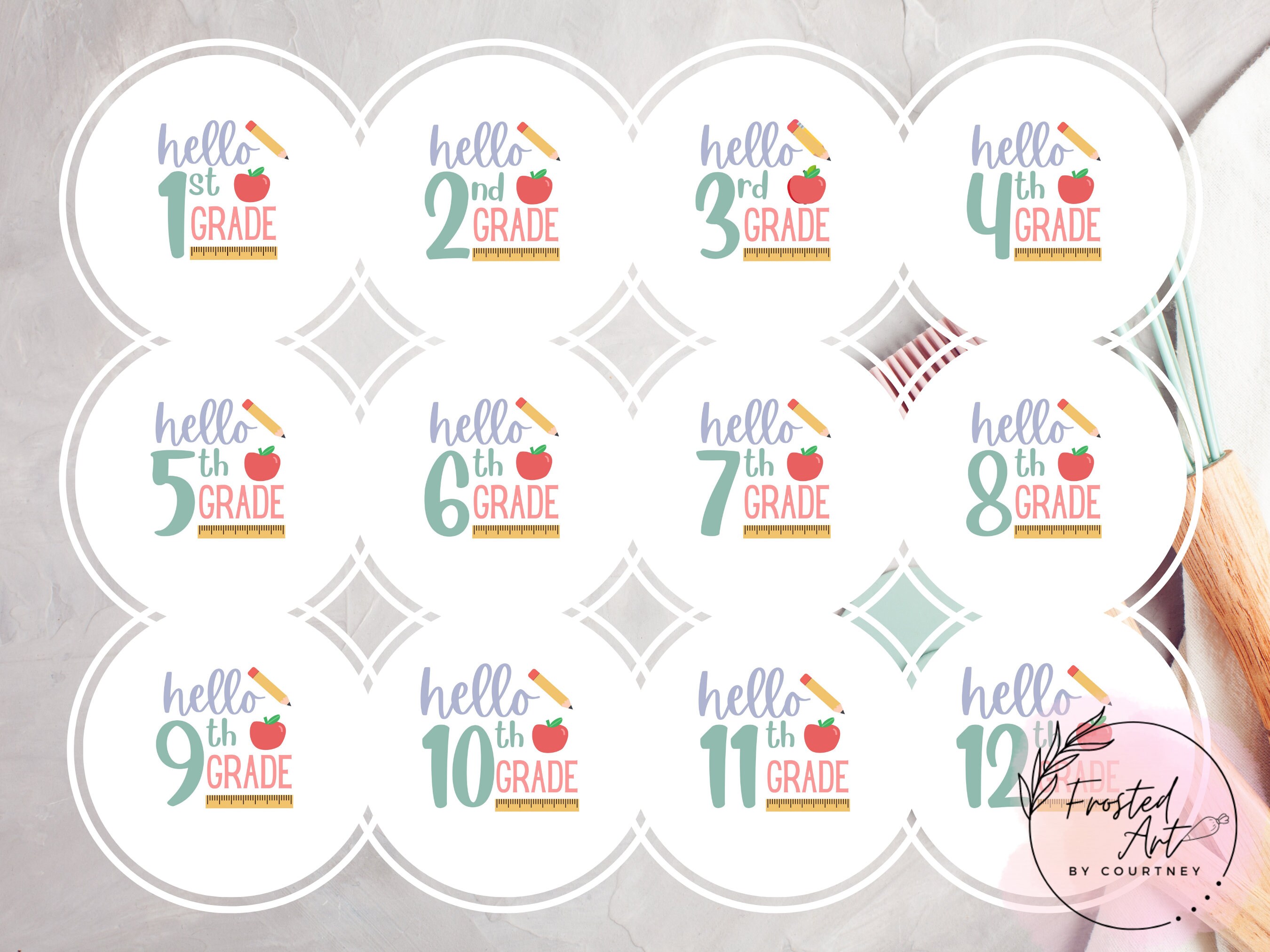 Back to School Clipart, Digital Download, PNG JPG, Eddie Printable ...