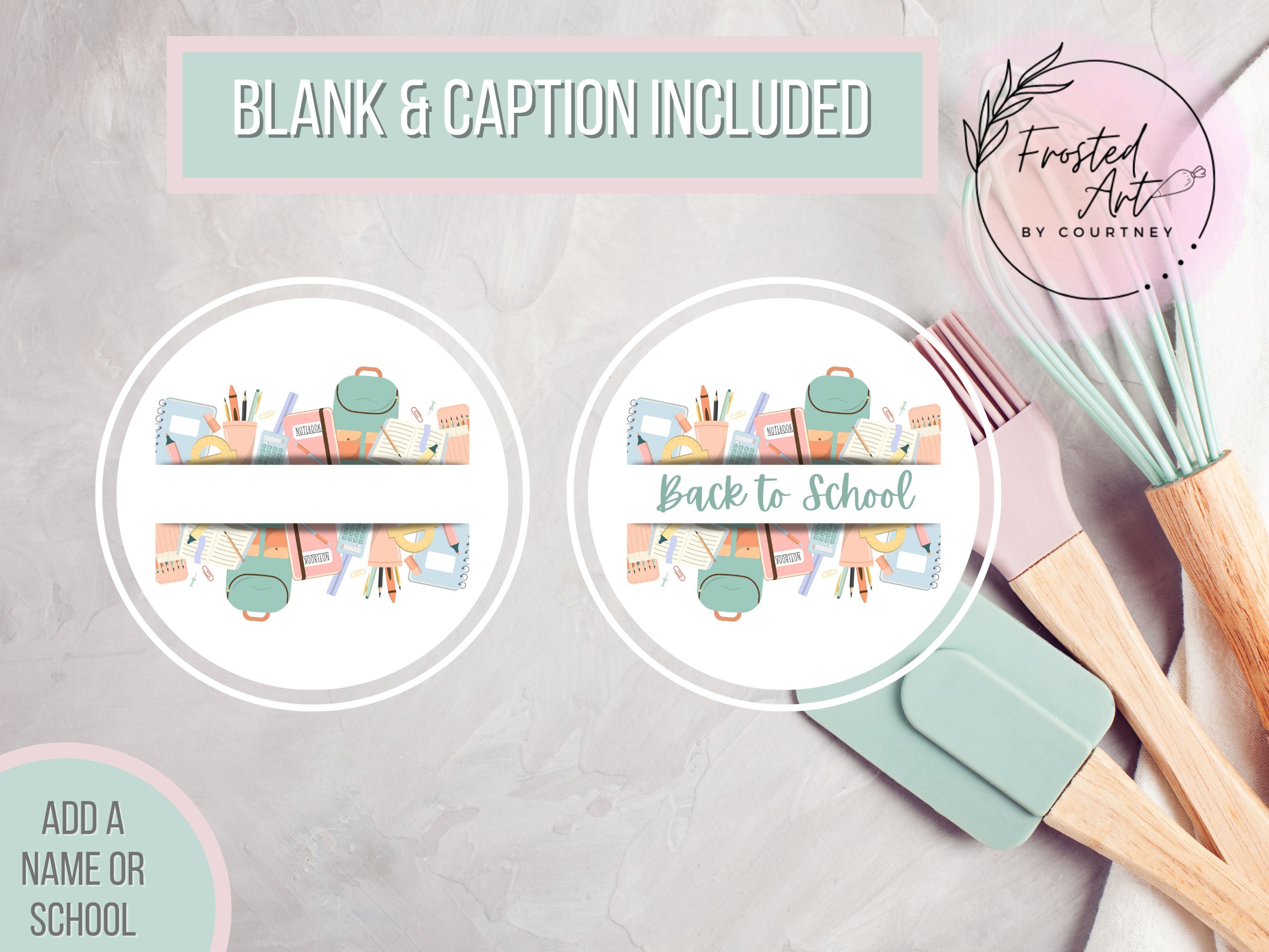 Back to School Clipart, Digital Download, PNG JPG, Eddie Printable ...