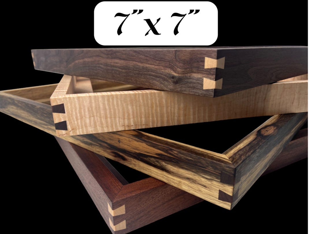 7x7 Hardwood Floater Frame for Paintings| Custom Sizes| Made to Order ...