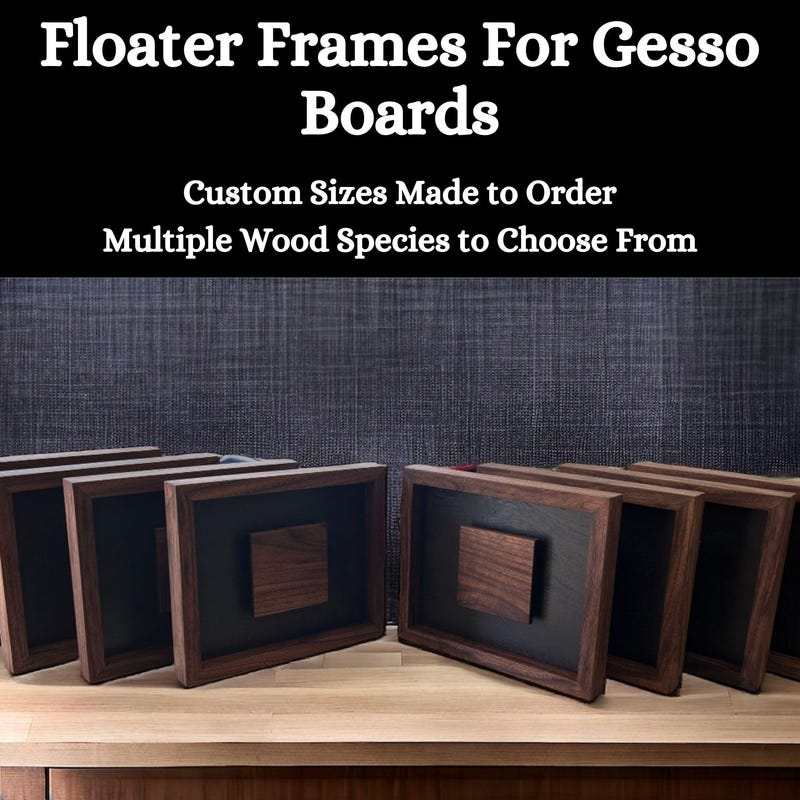 Gesso Wood Frame - Etsy