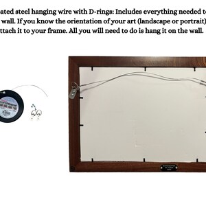 Ambrosia Maple Floater Frame for Art in Custom Sizes Handmade Gift ...