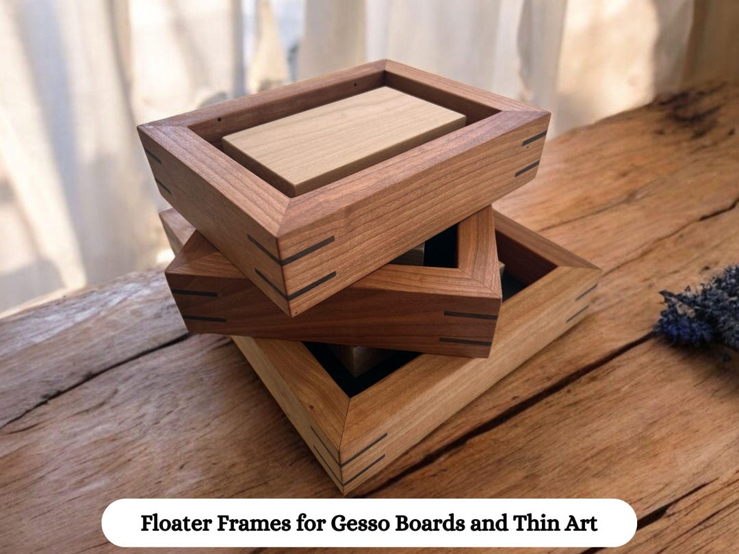 Floater Frame for Gesso Boards| Made to Order| Custom Sizes ...