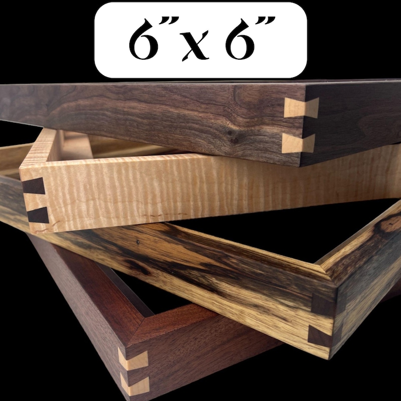 6x6 Exotic Wood - Etsy