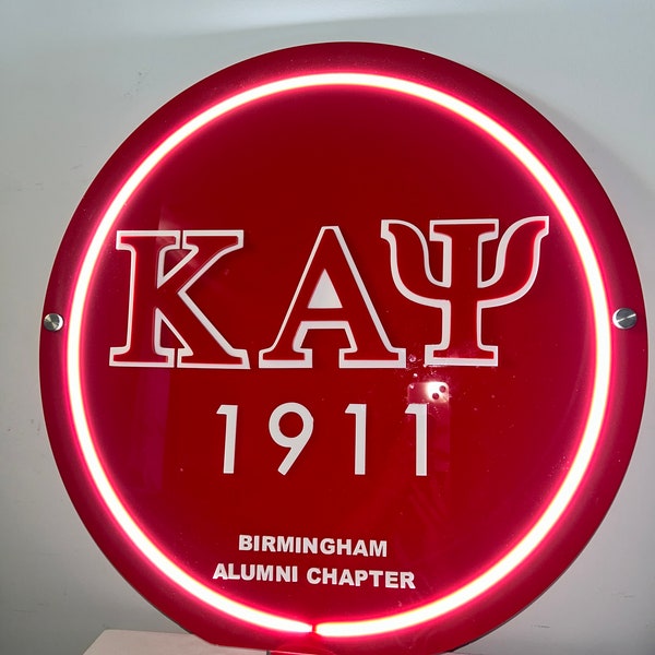 Kappa Alpha Neon Sign - Etsy UK