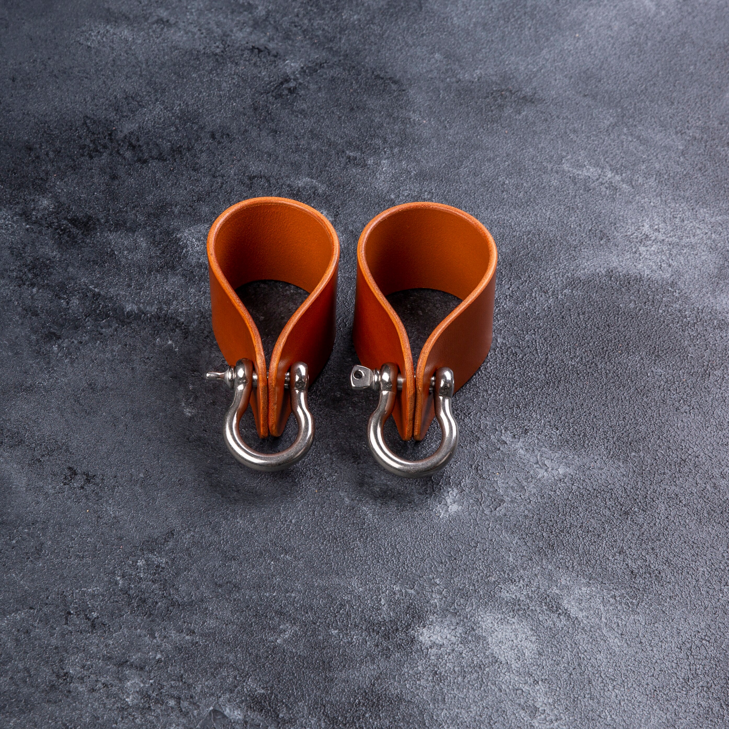 Heavy Duty Leather Shackles, Different Color Options, for Ankle. - Etsy