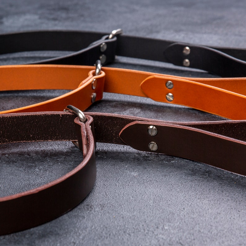 Robust Leather Training Collar BDSM, Different Color Options, for ...