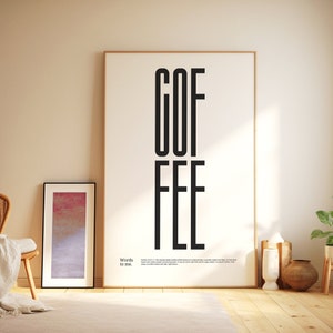 Printable Definition Poster Minimalist Wall Art Motivational - Etsy