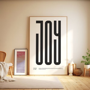 Printable Definition Poster, Minimalist Wall Art, Motivational Home ...