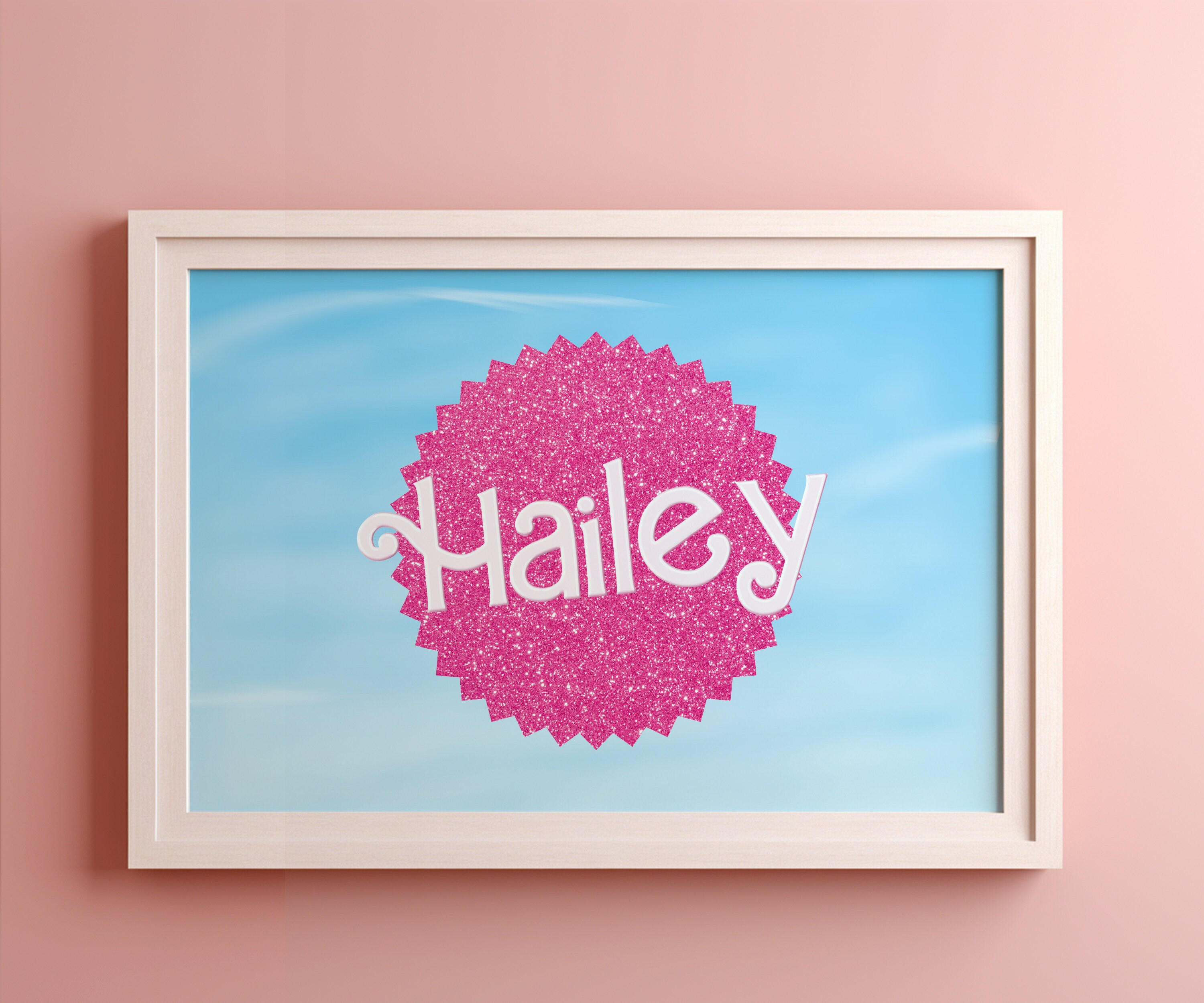 Personalized BARBI NAME Print, Custom Printable Gift Keepsake, Barbi ...