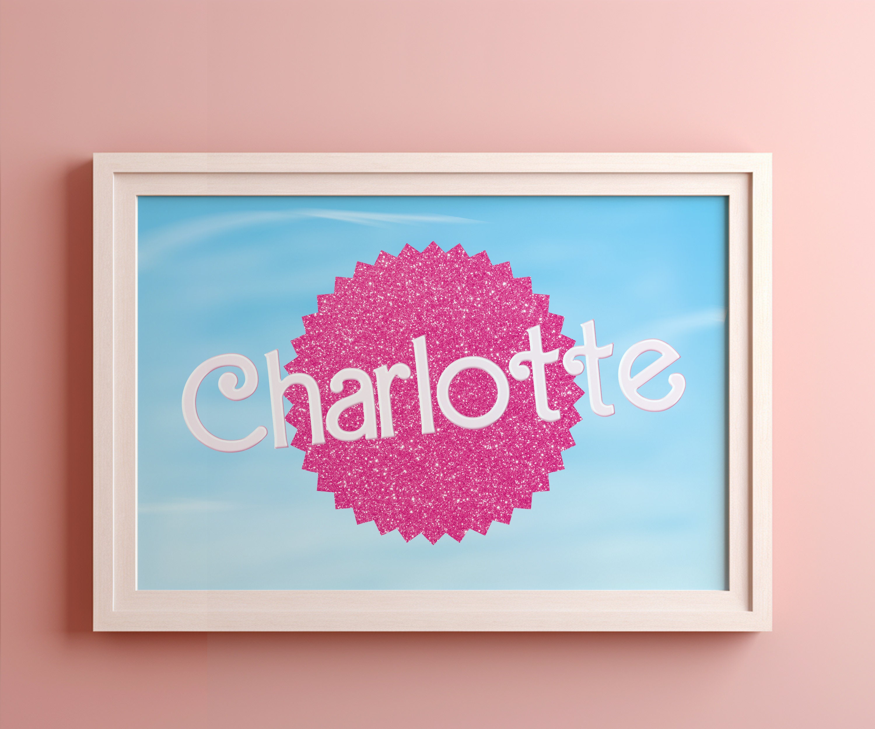 Personalized BARBI NAME Print, Custom Printable Gift Keepsake, Barbi ...