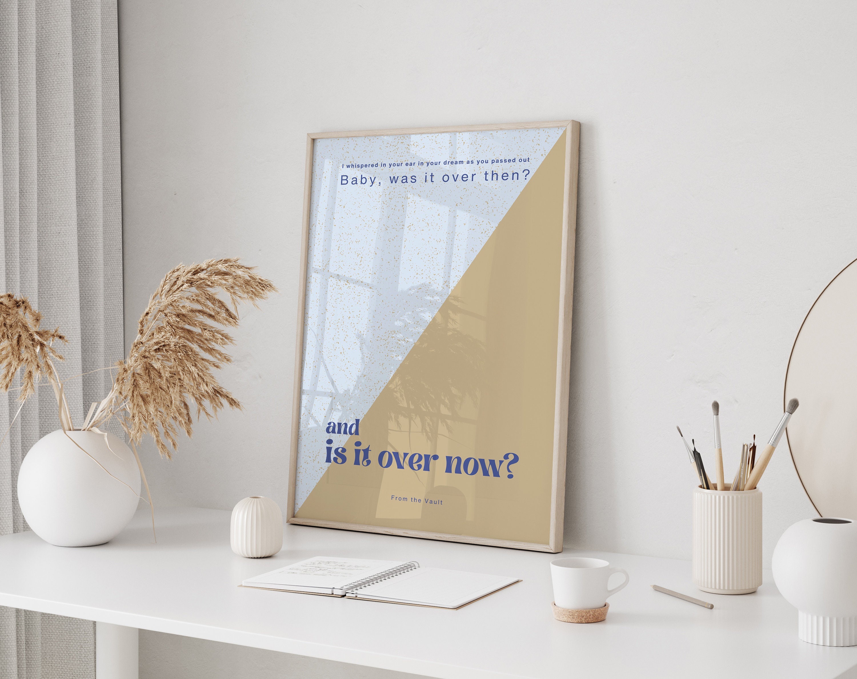 Printable the Eras Tour Poster: is It Over Taylor's Version Quote From ...