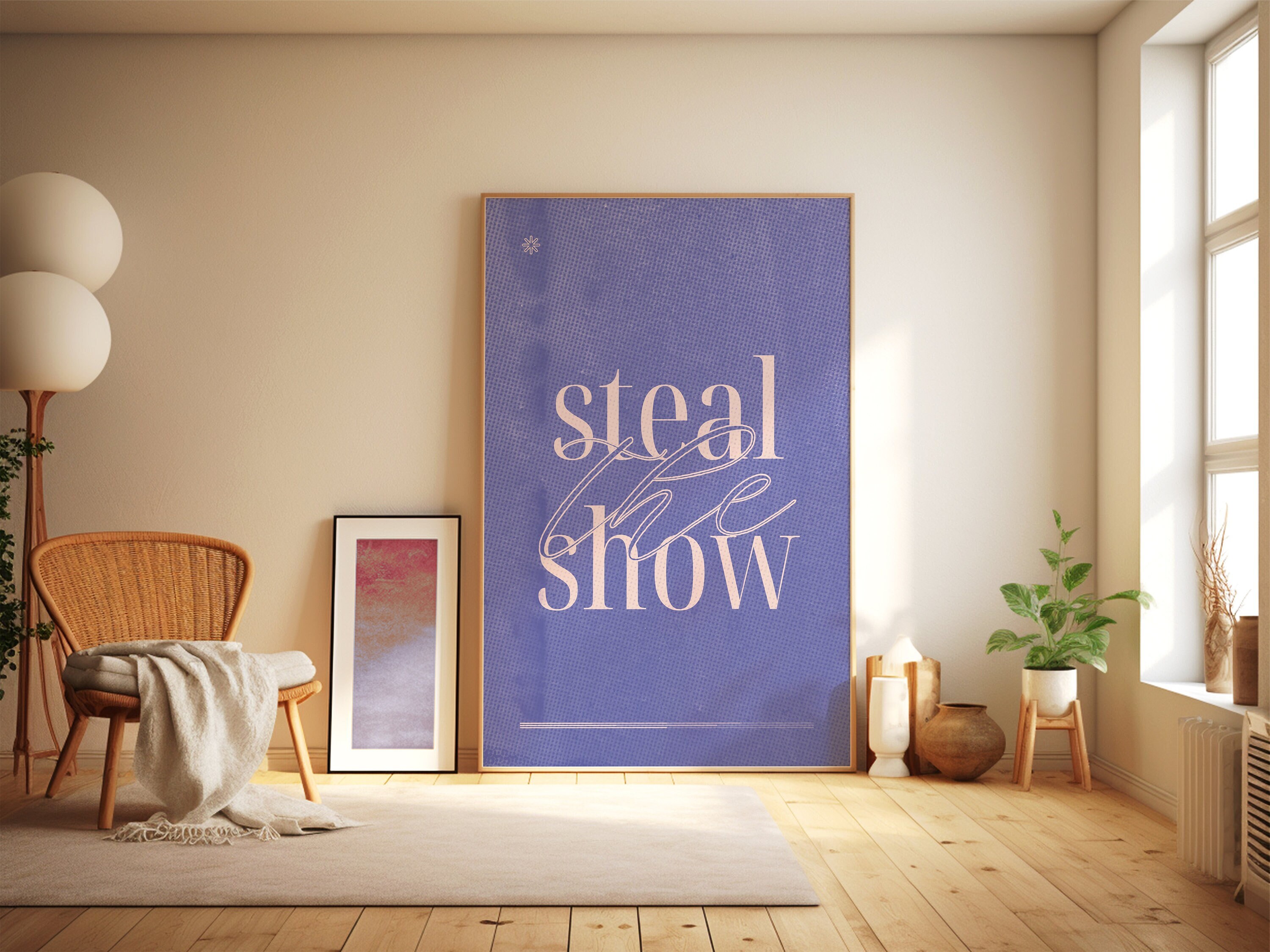 Printable Affirmation Poster: Steal the Show / Inspirational Prints ...