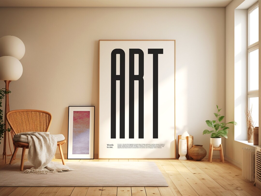 Printable Definition Print Minimalist Wall Art Motivational - Etsy