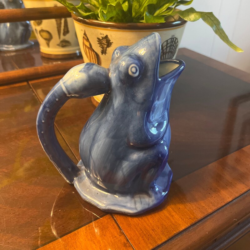 Frog Pitcher - Etsy