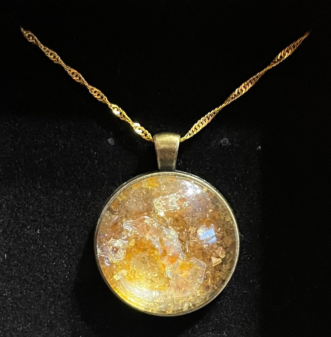 Frankincense/myrrh From Egypt Magi Golden Necklace - Etsy