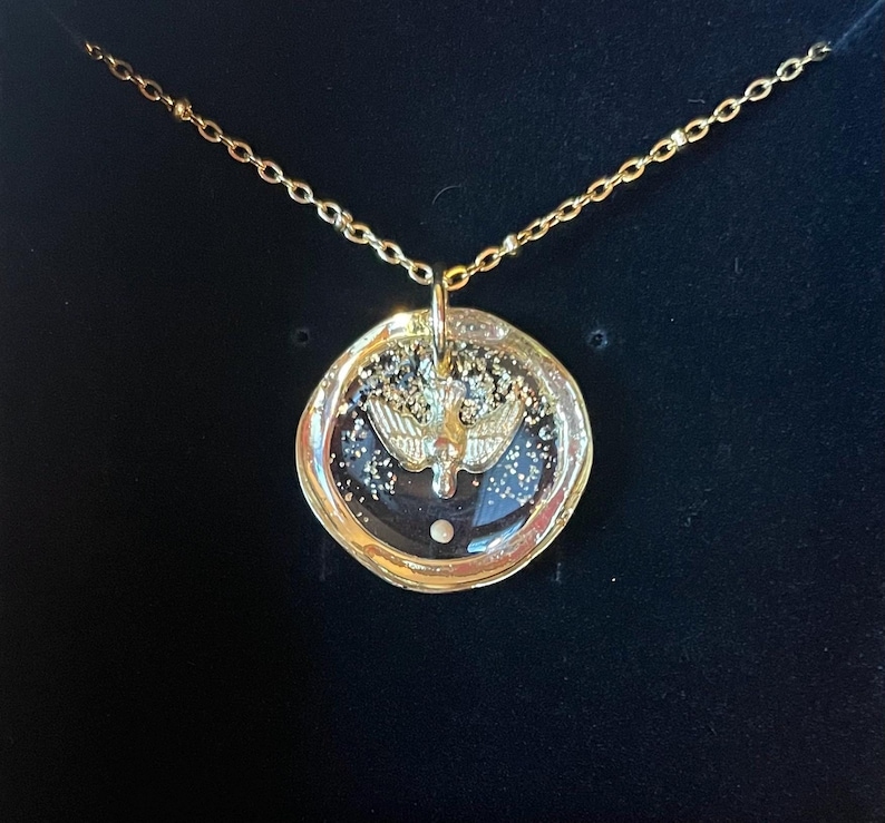 Mini Version! Single Mustard Seed From Jerusalem Holy Spirit Descending ...