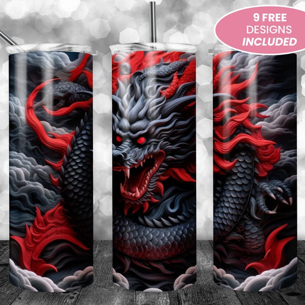 Red Dragon - Etsy