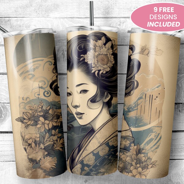 Geisha Art - Etsy