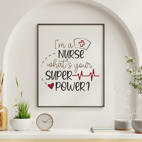 Nurse Wall Hanging - Etsy