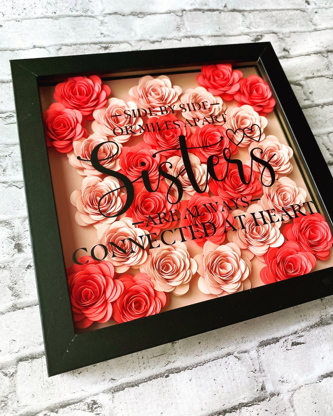 Sister Shadow Box Personalized Gift for Sister Customized Gift for Her ...