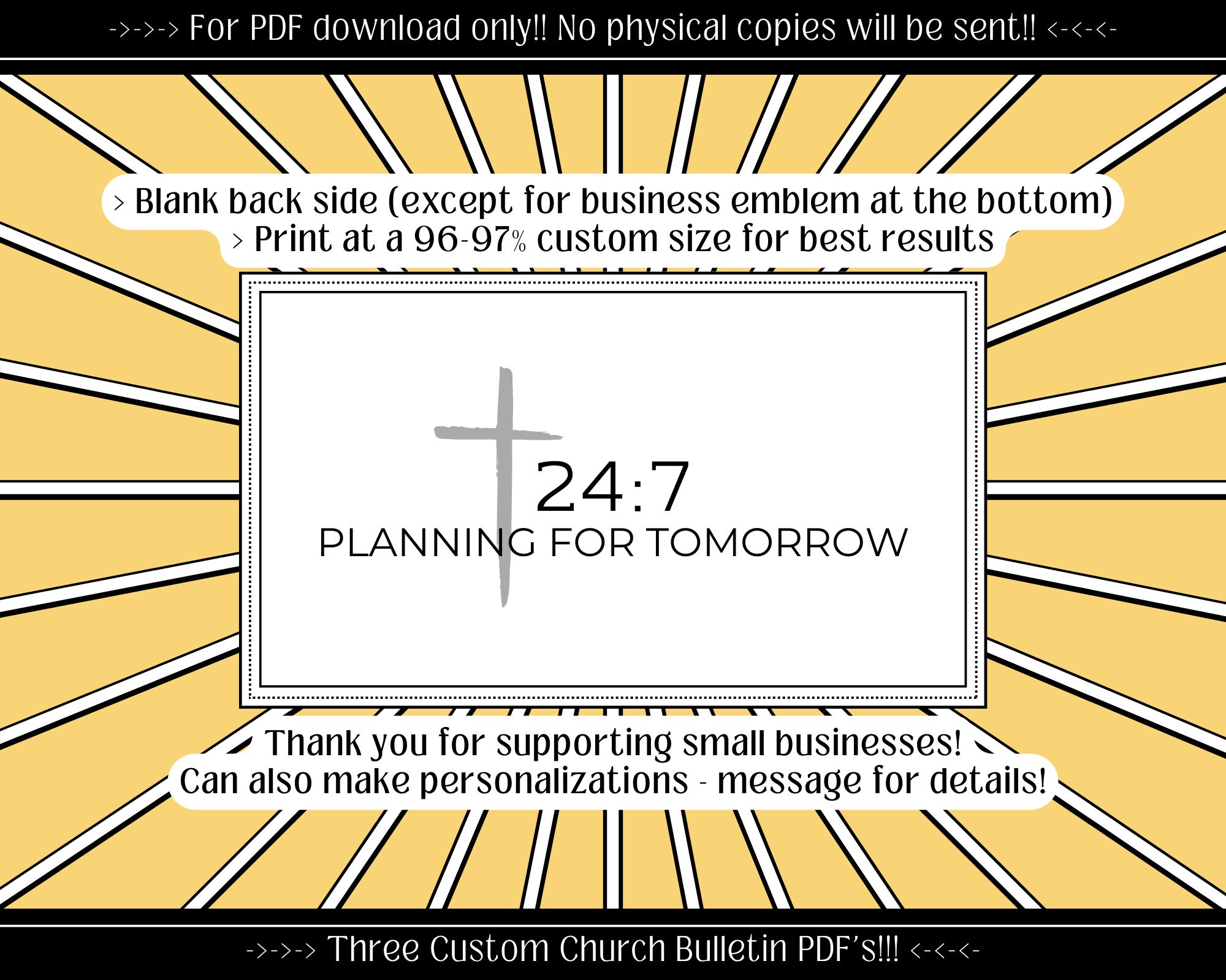 Printable Bulletin Cover Modern Light Shining Salvation Download Events ...