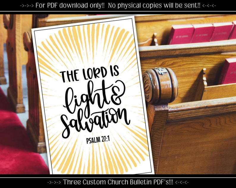 Printable Bulletin Cover Modern Light Shining Salvation Download Events ...