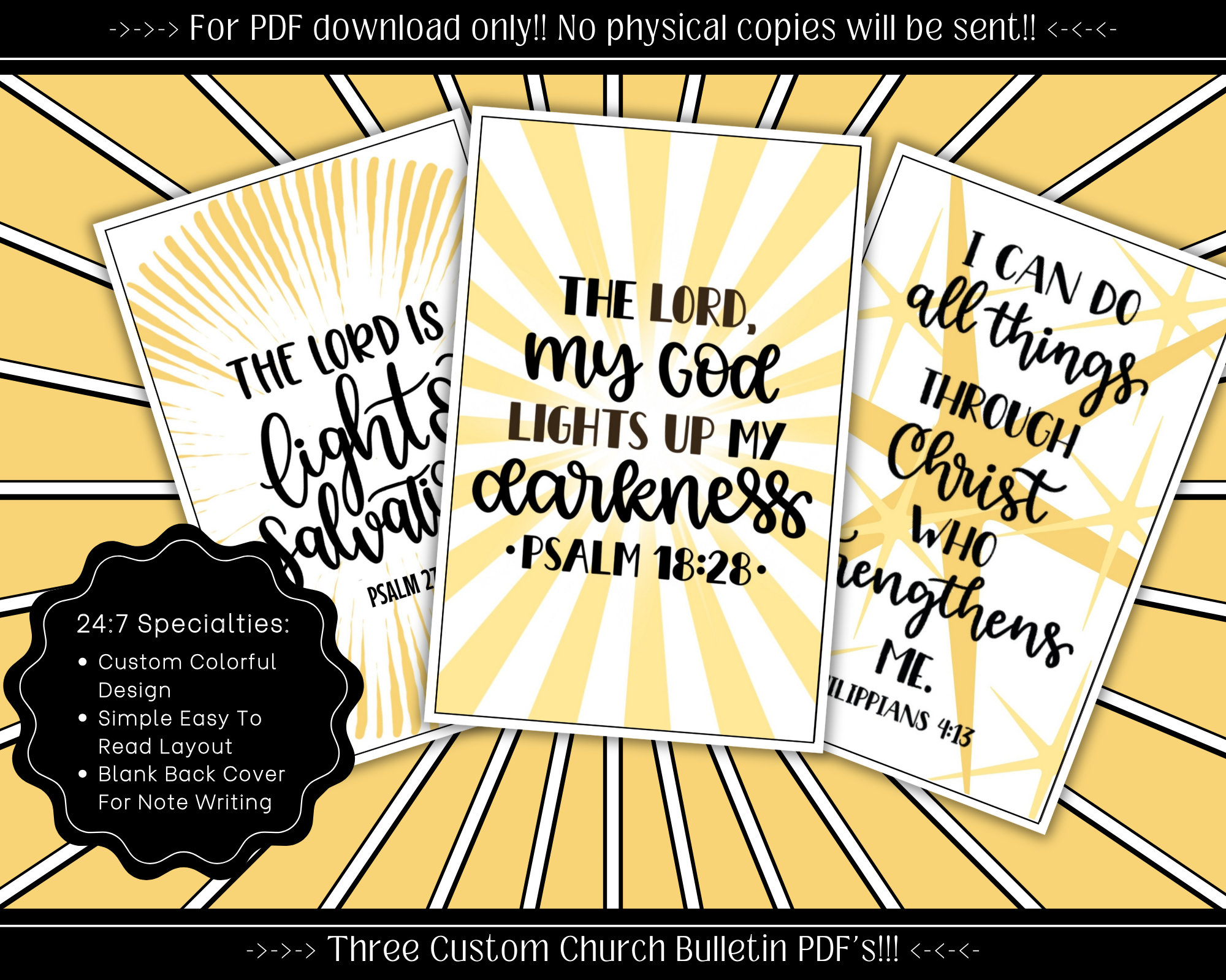 Printable Bulletin Cover Modern Light Shining Salvation Download Events ...