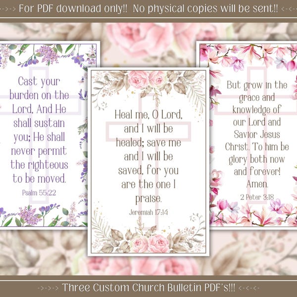 April Bulletin Cover - Etsy