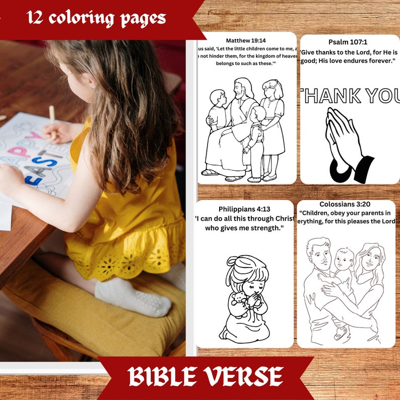 Bible Coloring Pages Christian Memory Verse Scripture Colouring Sheets ...