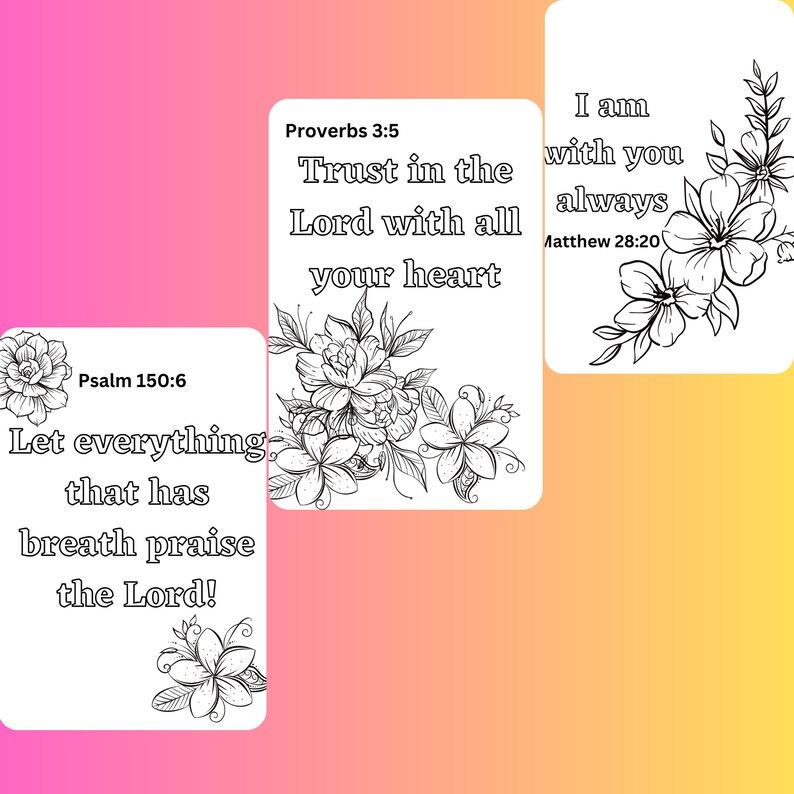 10 Memory Verse Coloring Pages - Bible Verse Colouring Sheets for Kids ...