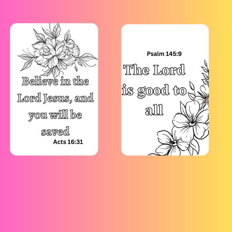 10 Memory Verse Coloring Pages - Bible Verse Colouring Sheets for Kids ...