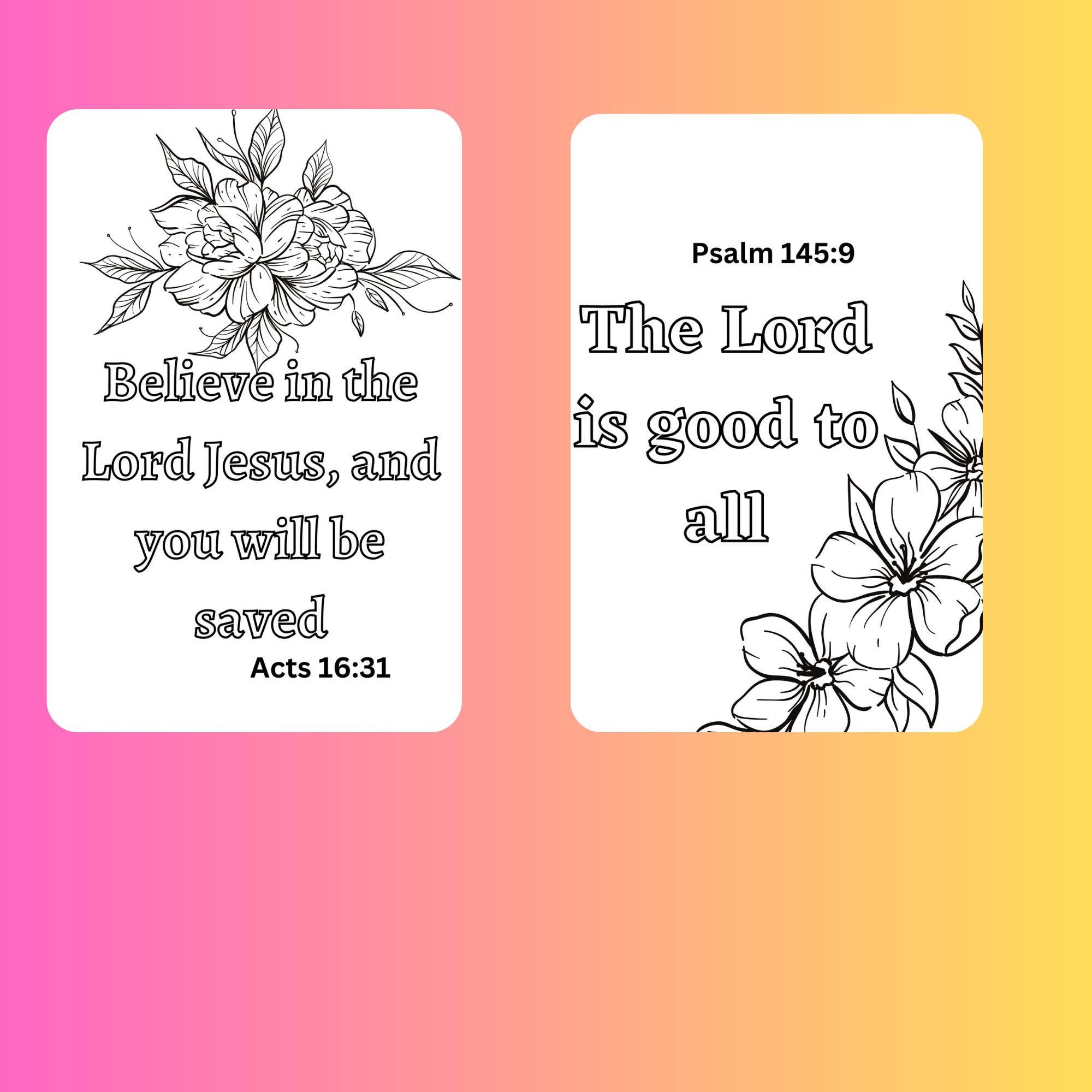 10 Memory Verse Coloring Pages - Bible Verse Colouring Sheets for Kids ...