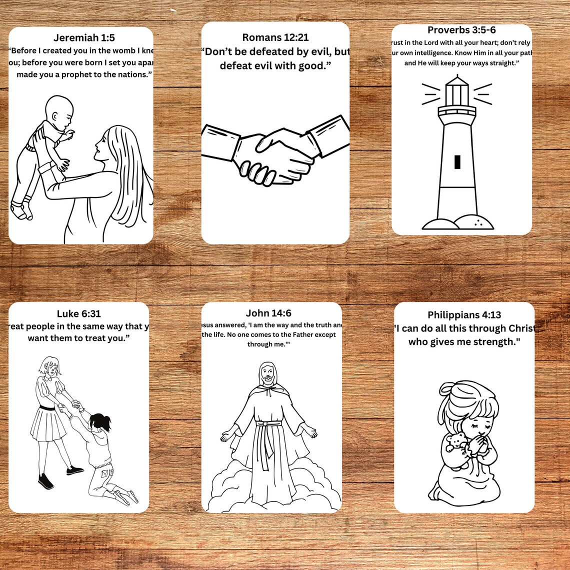 Bible Coloring Pages Christian Memory Verse Scripture Colouring Sheets ...