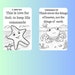 Bible Verse Coloring Pages - 10 Ocean Theme Colouring Sheets for Kids ...