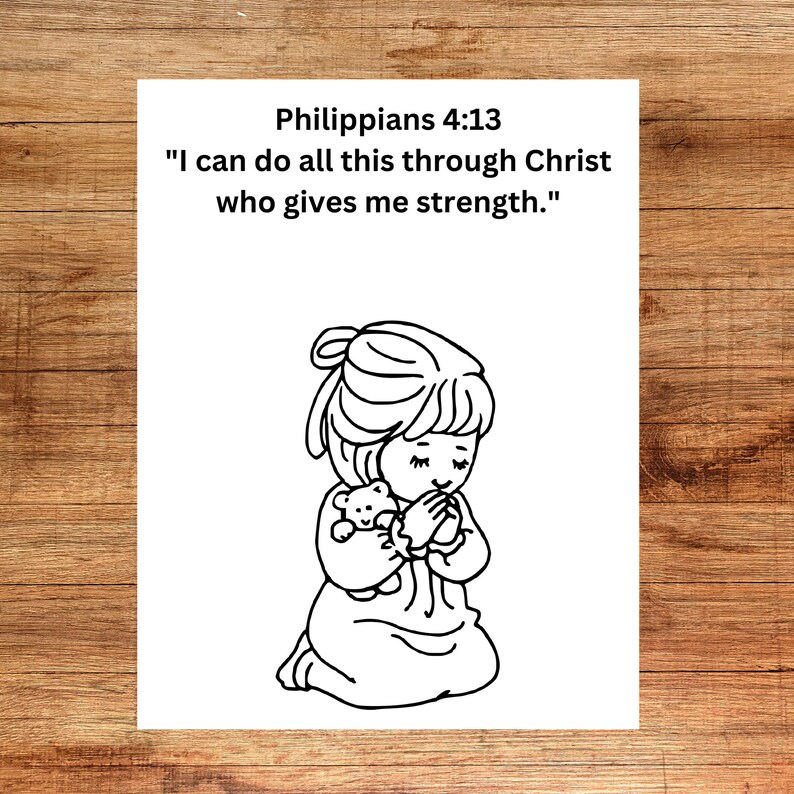 Bible Coloring Pages Christian Memory Verse Scripture Colouring Sheets ...