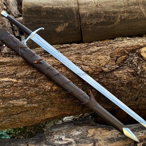 Handmade Medieval Sword, Long Sword, Viking Sword, Longford Sword With ...