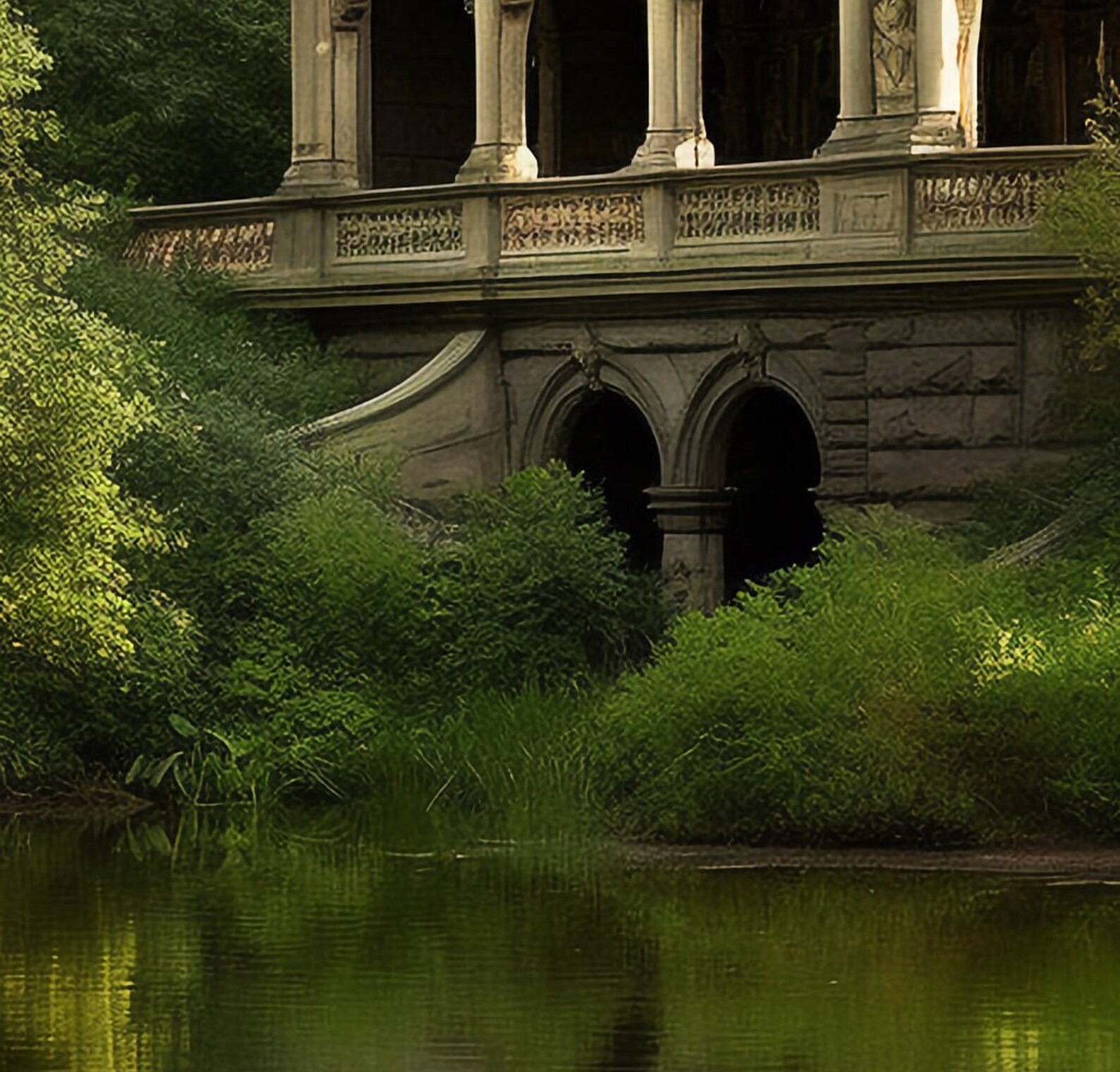 NYC Forested Fantasia Instant Download - Etsy