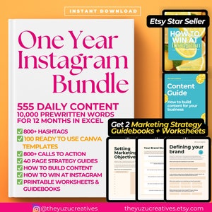 Planner | Instagram | Social Media Content Planner | Content Planner I ...