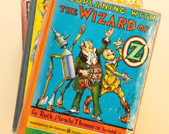 Vintage Wizard of Oz Dorothy and the Wizard in Oz White Edition ...