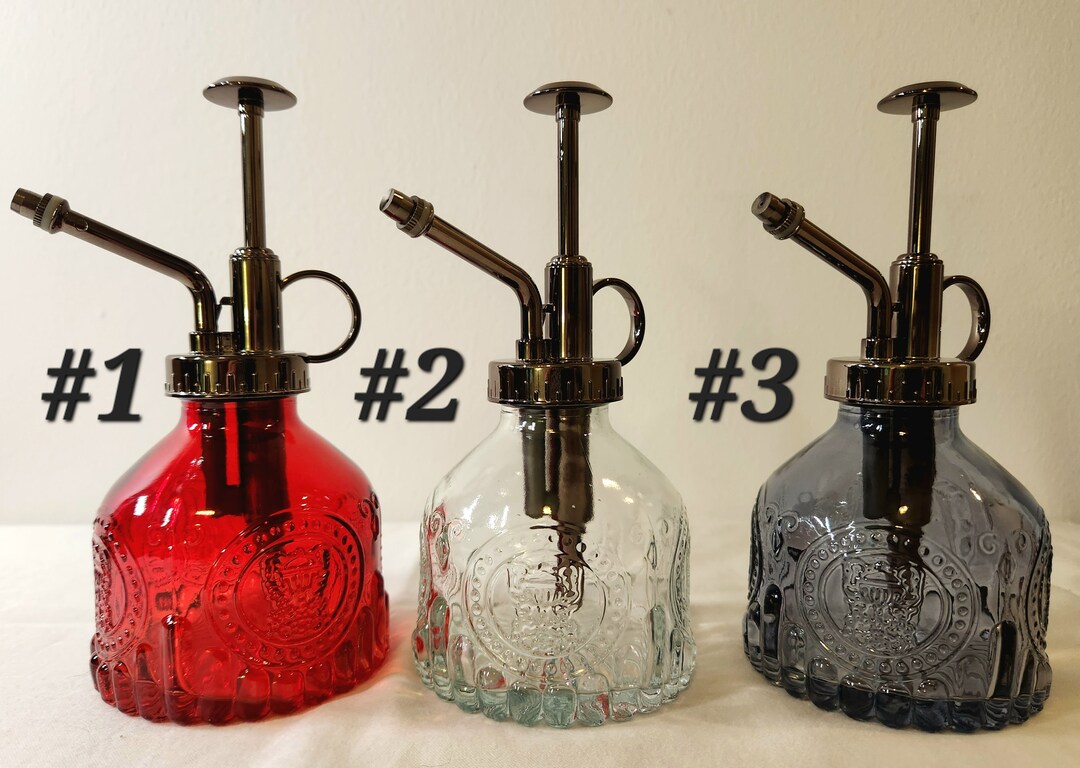 Vintage Style Glass Mister-vintage Plant Sprayer-plant Mister-tinted ...