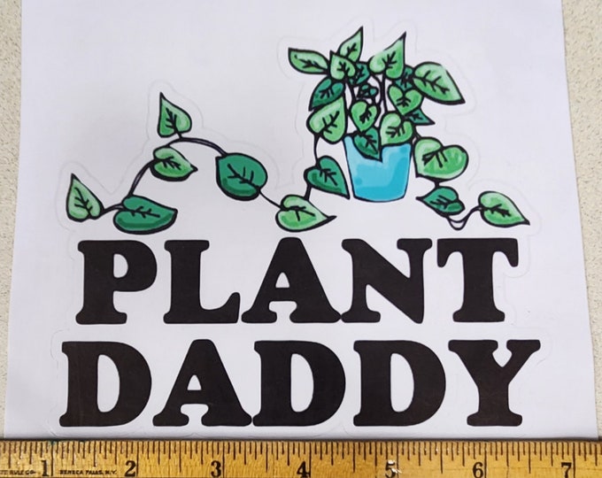 Large Decal Sticker. Car Decal, Large Sticker, Plant Decal, Plant ...