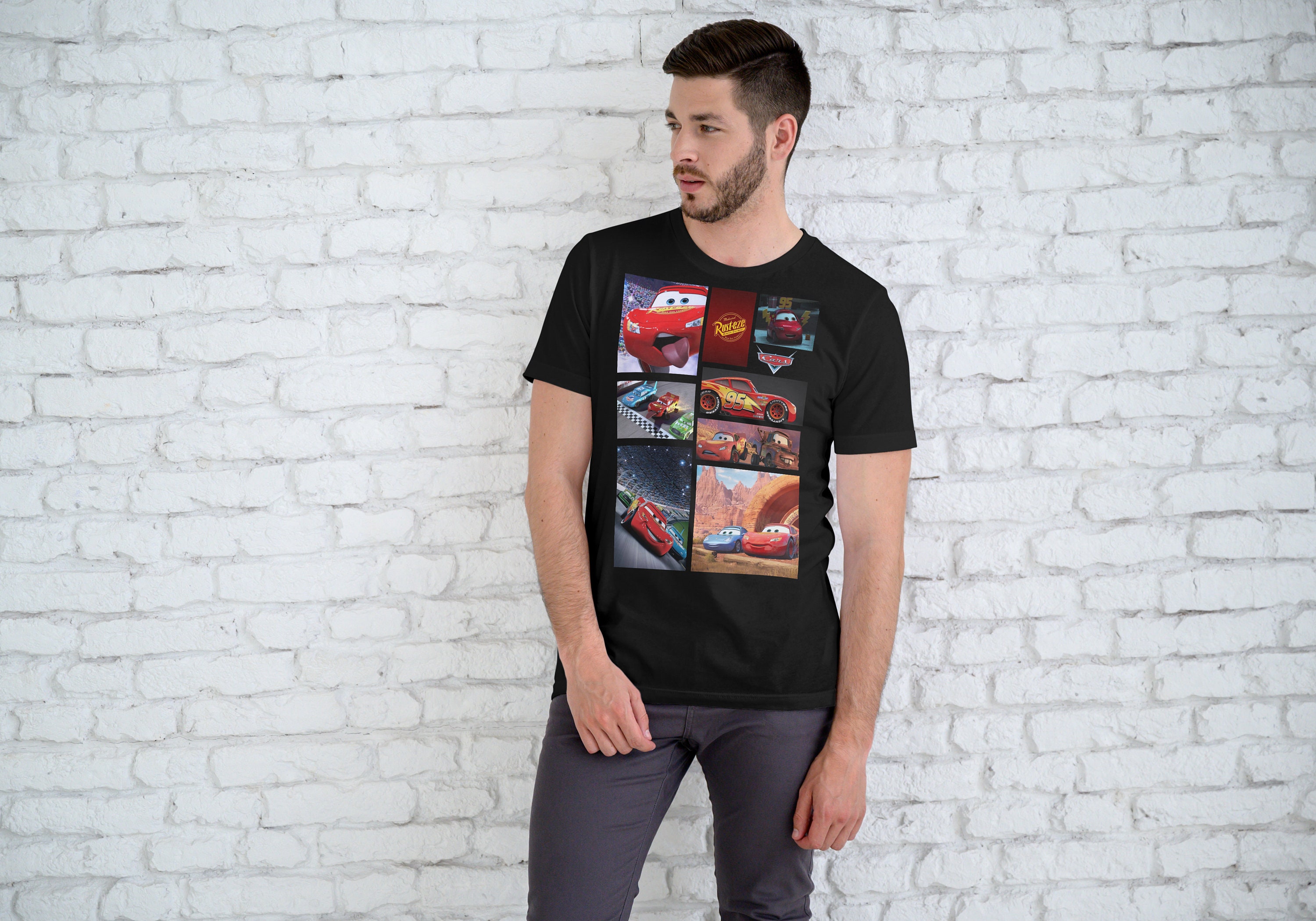 Lightning Mcqueen Design From Cars PNG - Etsy