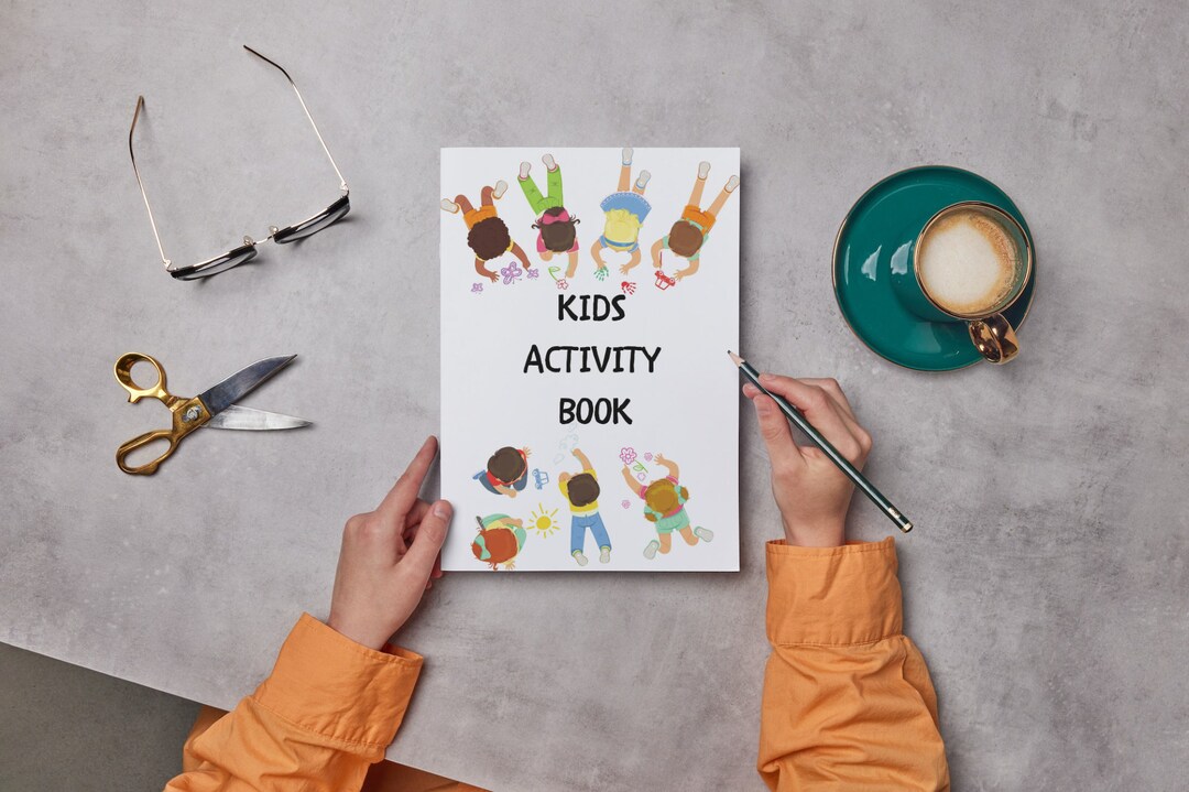 Kids Activity Book 8 Pages Printable, for Kids Activity Book Printable ...