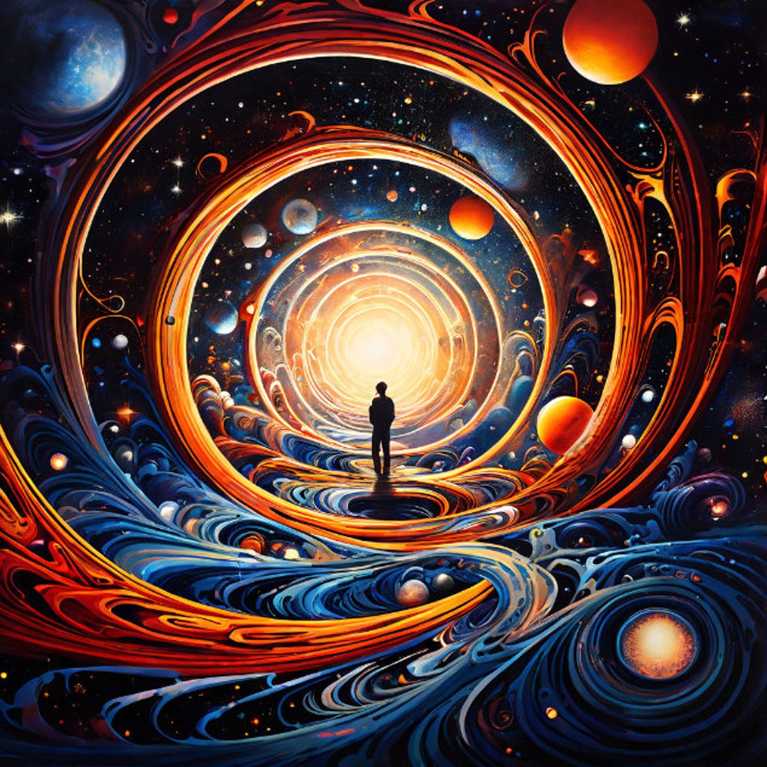 HQ Digital Art - Time and Space - Etsy