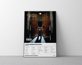 The College Dropout — Kanye West Album Poster | Spotify Album Print ...
